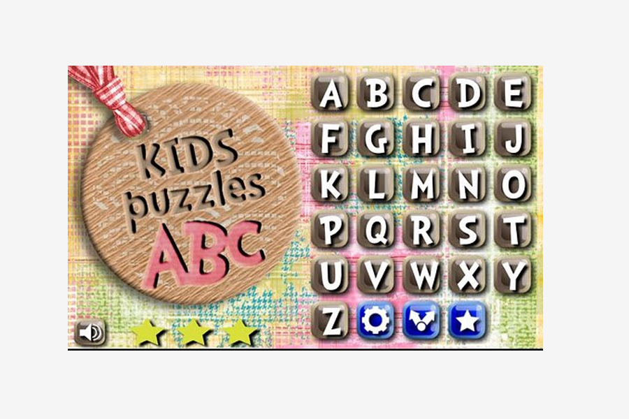 Vedox | Diseño Gráfico | Diseño páginas web App Kids Puzzles ABC - Vedox